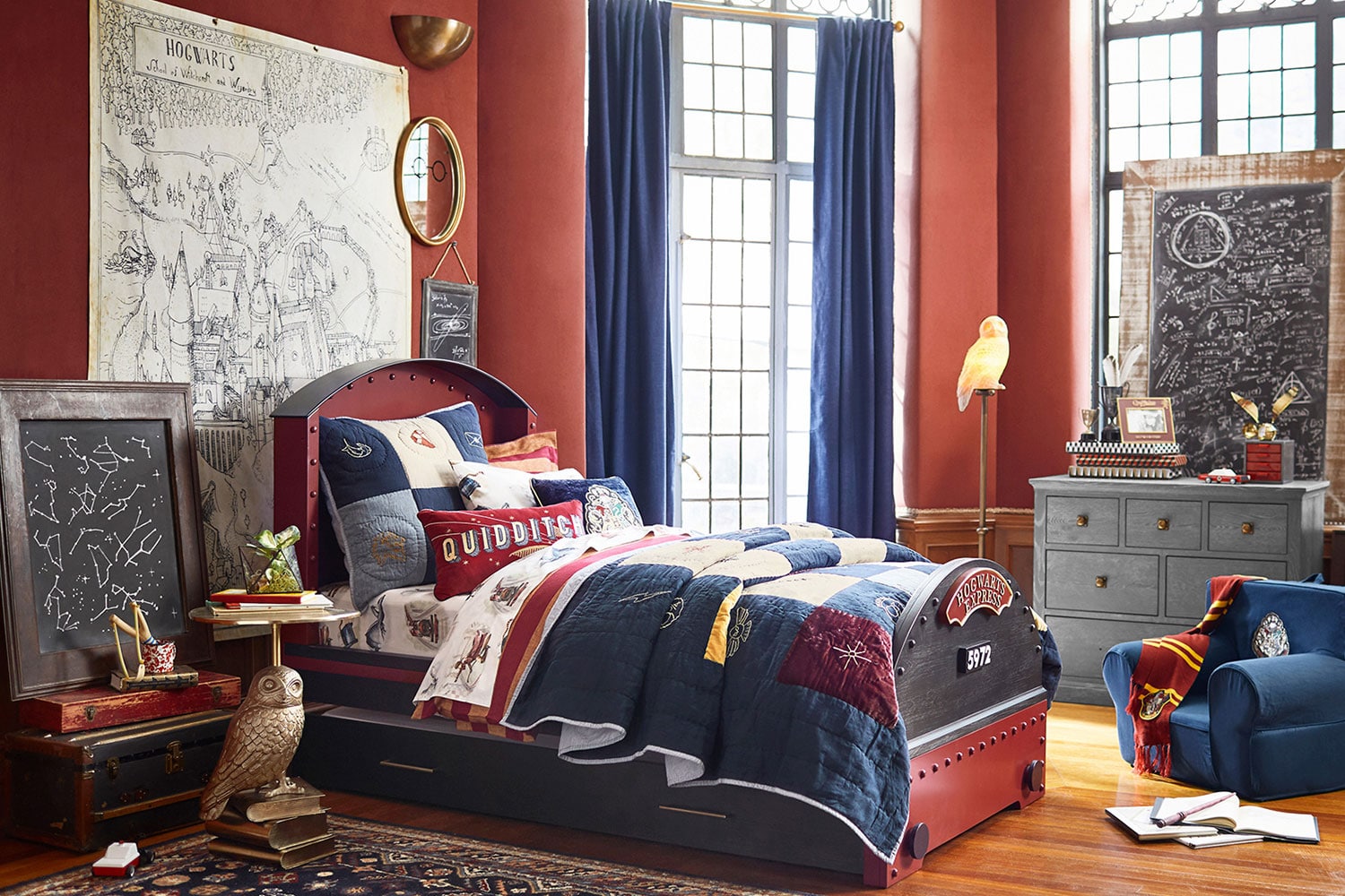 Comme créer un coin Harry Potter dans une chambre d'enfant